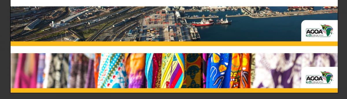 African Growth And Opportunity Act Agoa Forum South African Government